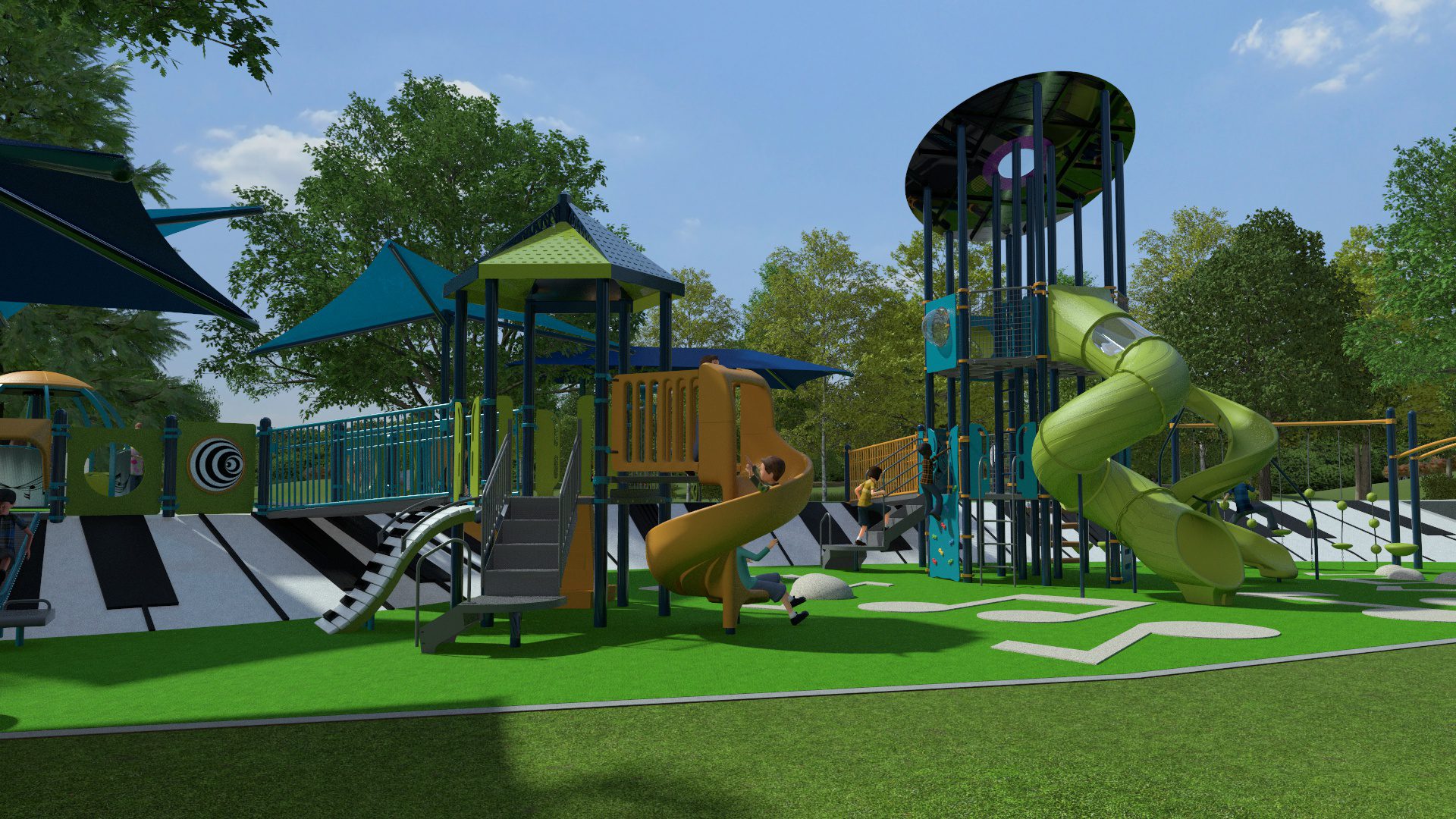 Center Park West Playground Project - Town of Perinton